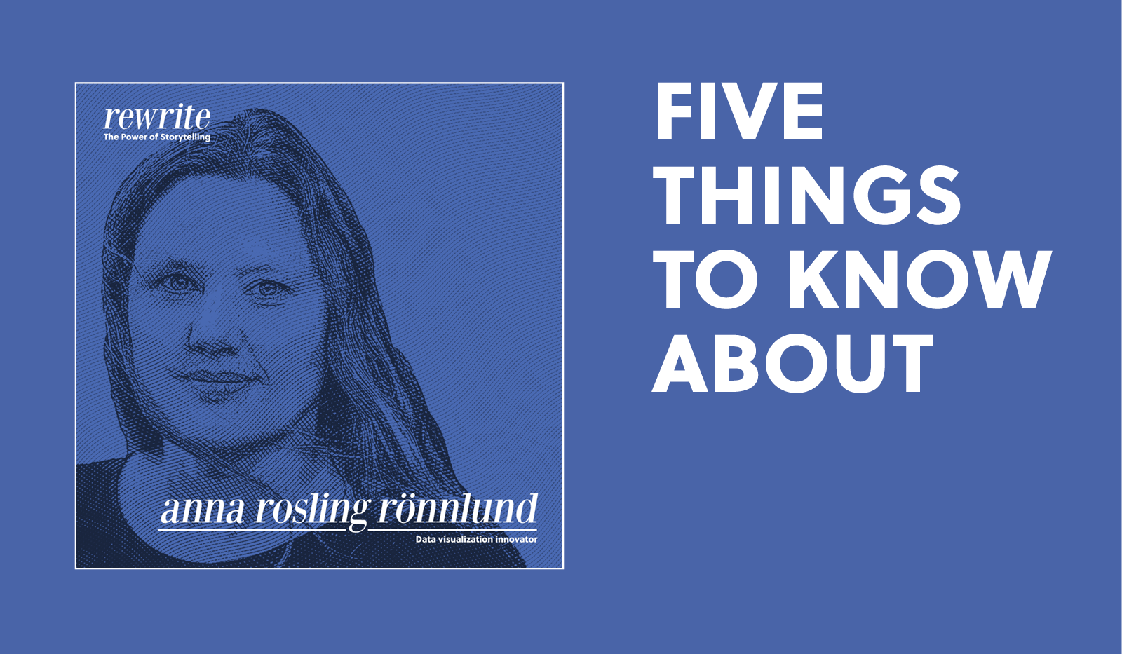 Anna Rosling Rönnlund will change your mind about the world | The Power ...